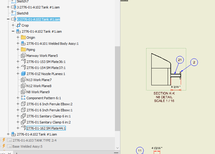 Solved: how to find parts in idw - search function in Inventor browser in idw is not helpful ...