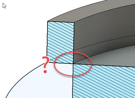 Solved: Extruding circle gives red line (why) - Autodesk Community