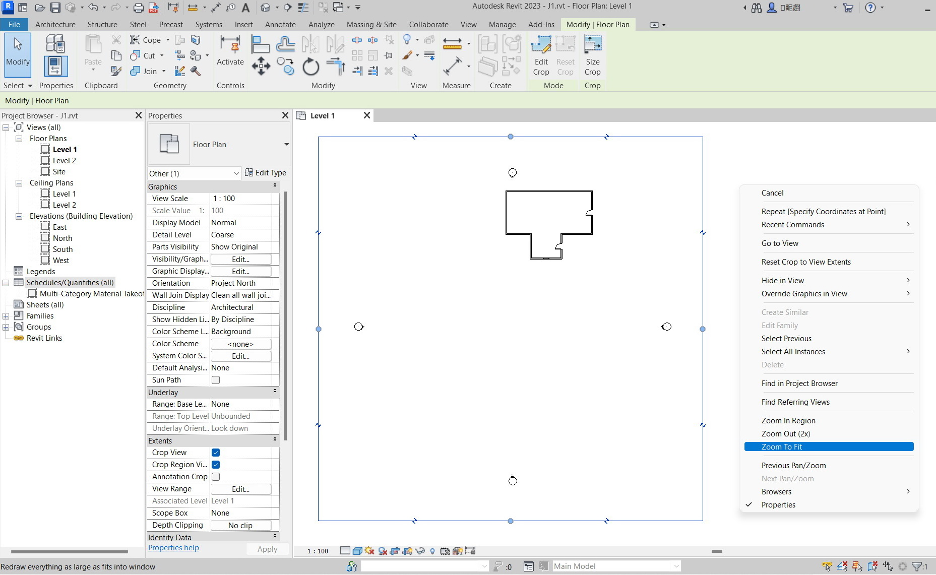 Solved: Revit 2023: How to zoom to the drawing after turning on the “survey point” layer ...