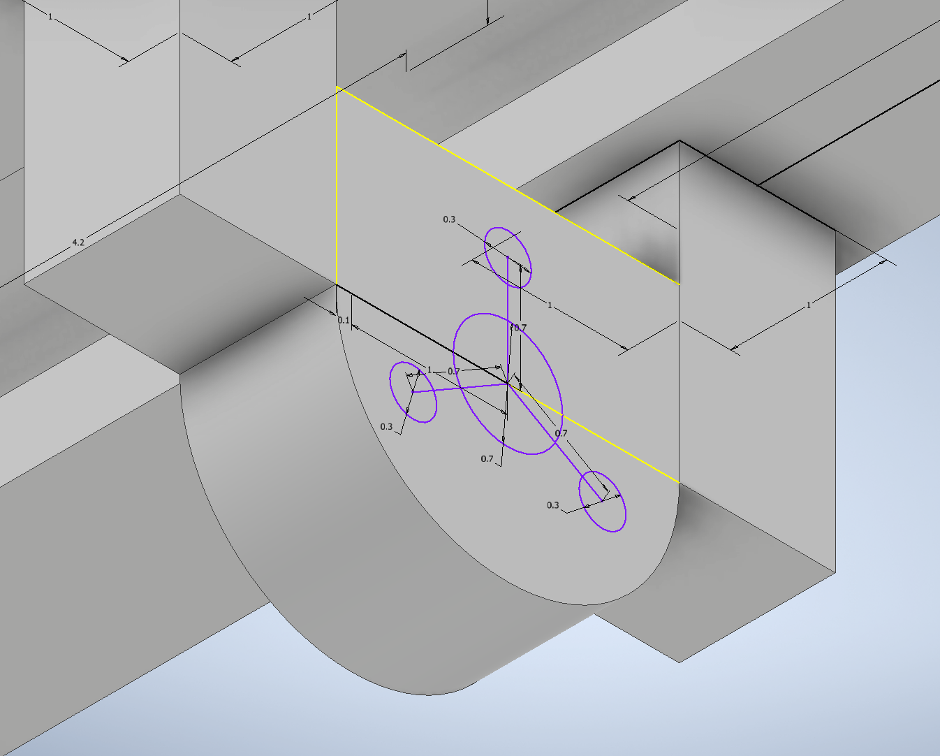 Solved Cut Holes In Solid Autodesk Community