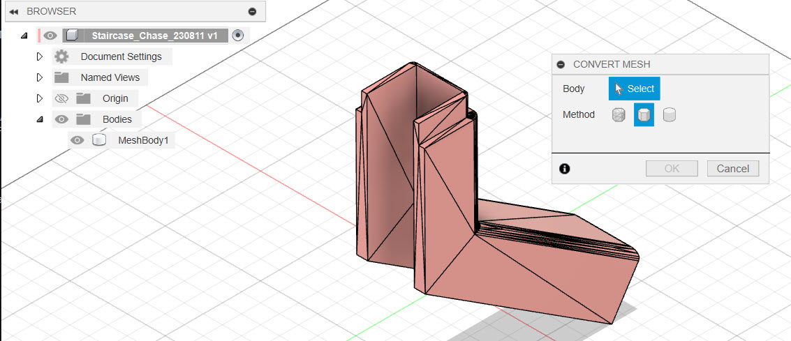 Solved: Sketch geometry from meshbody 230810 - Autodesk Community