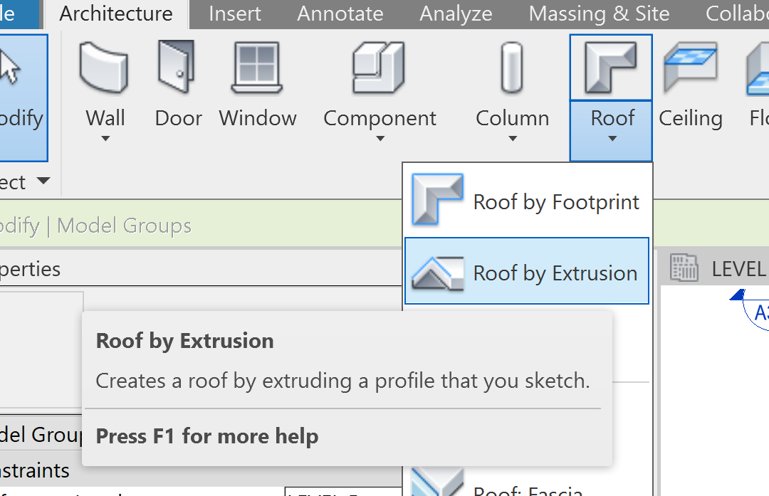 Solved: Can NOT use reference plane to create roof? - Autodesk Community