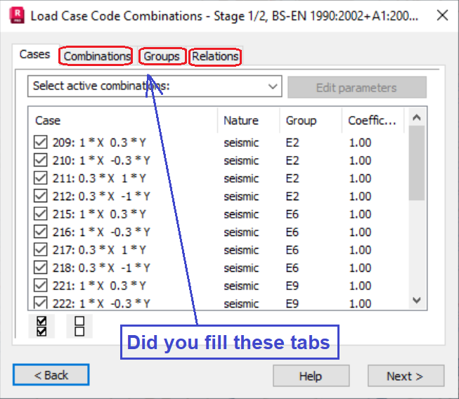 Solved: automatic load combination with seismic (equivalent lateral force) - Autodesk Community