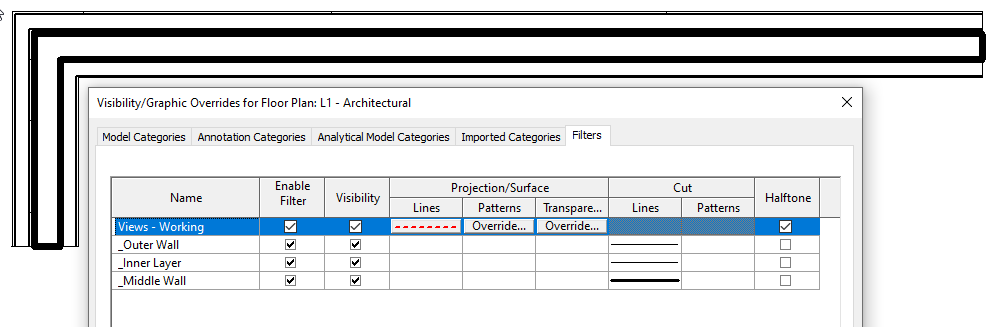 Two wall joined - Common edge line weight - Autodesk Community