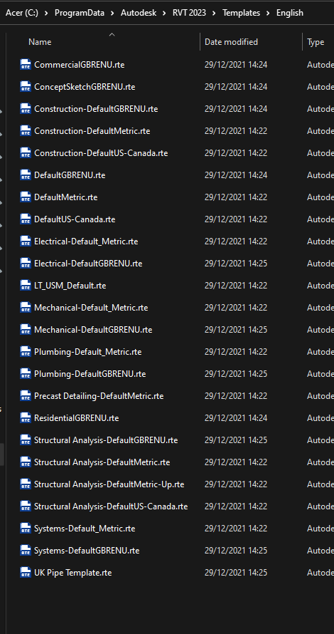 Metric generic model has not been existed after installation of Revit ...