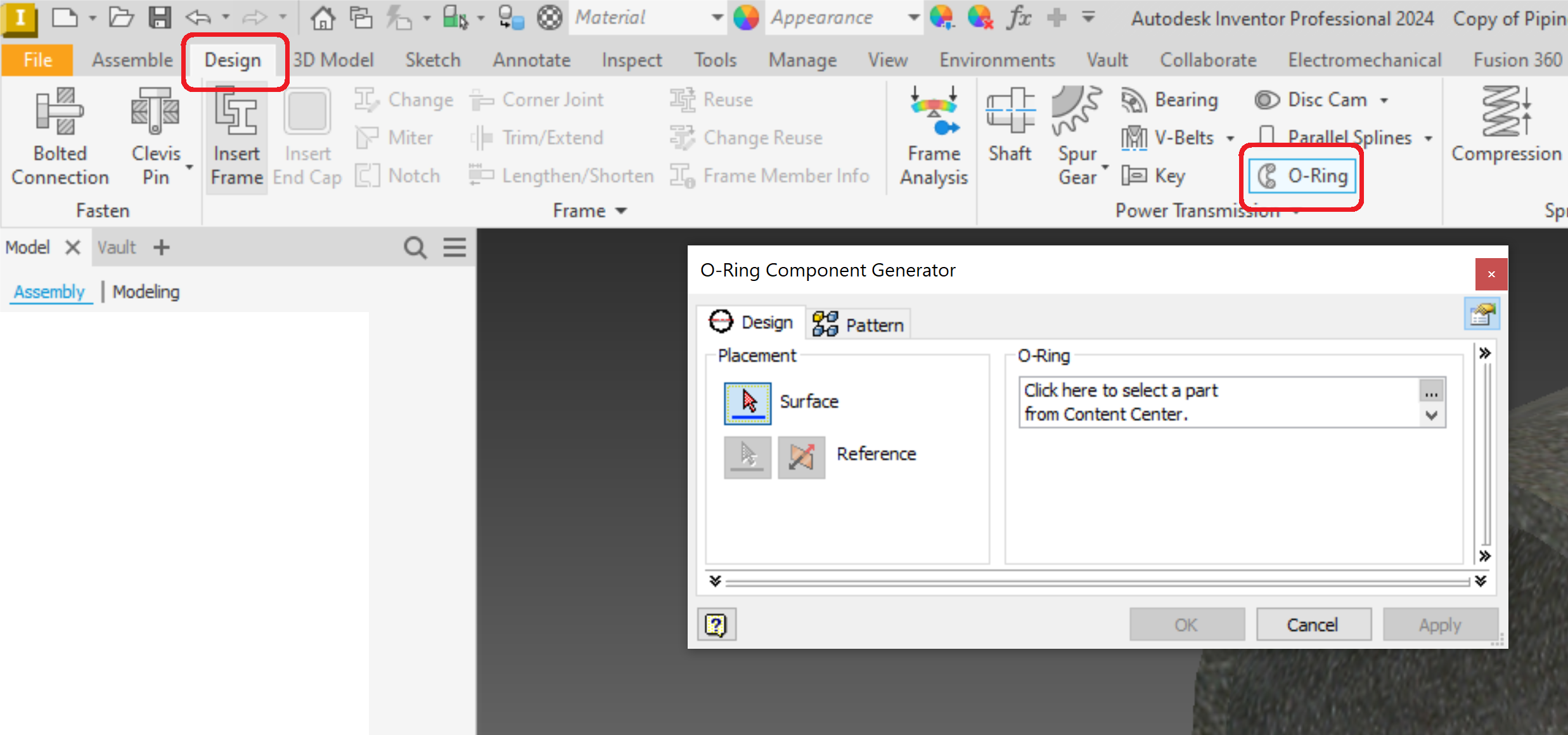 How to design an O ring inside an object circular - Autodesk Community