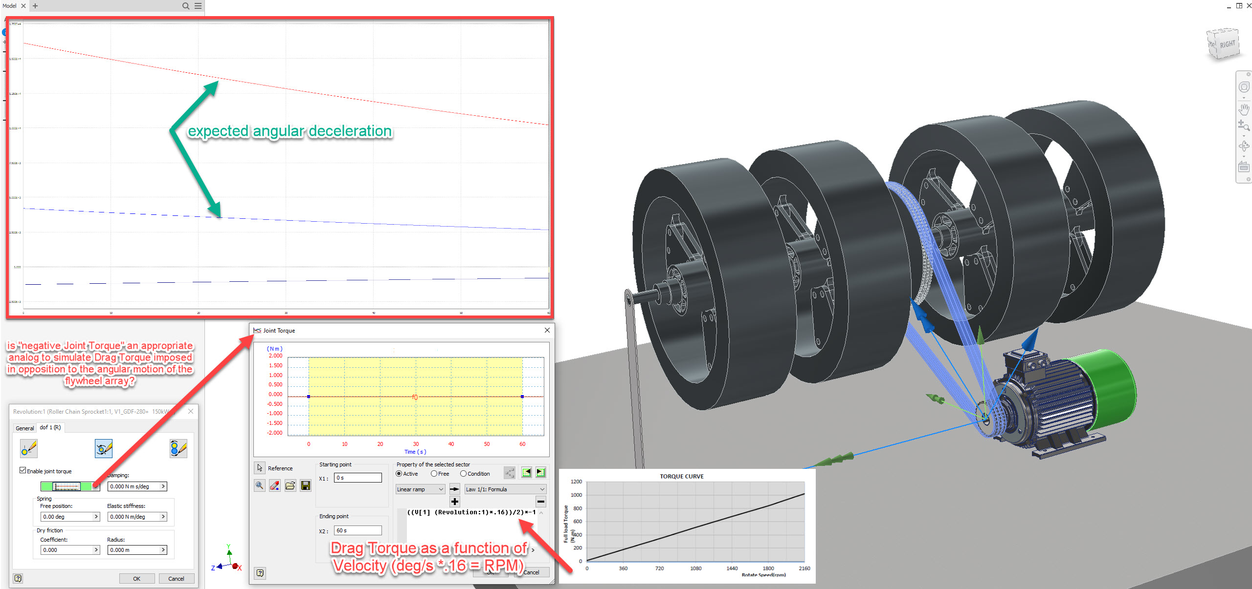 Solved: Dynamic Simulation (Rotation-Translation with Gravity) - Autodesk Community