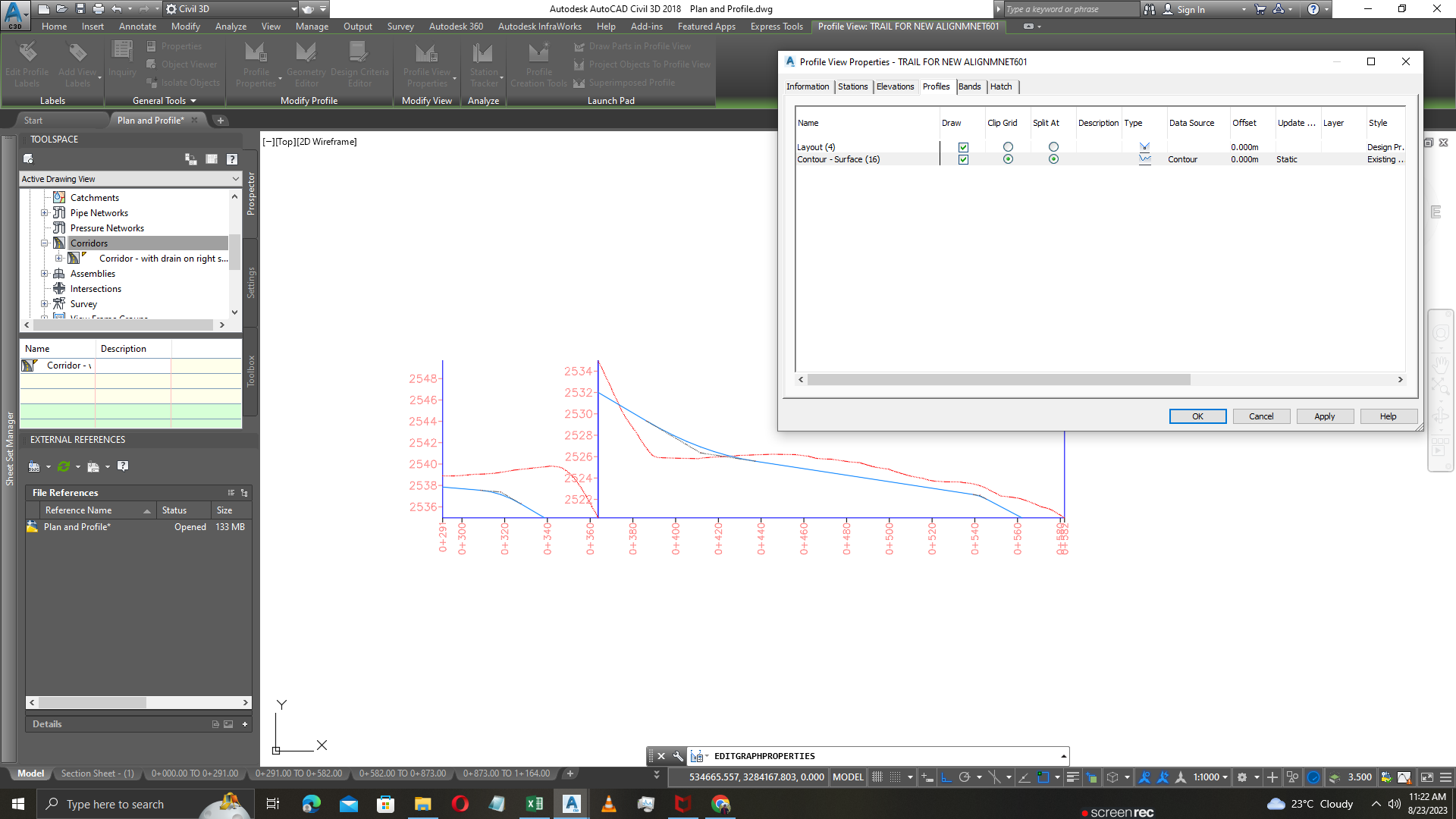 Solved: Gap in split profile view - Autodesk Community