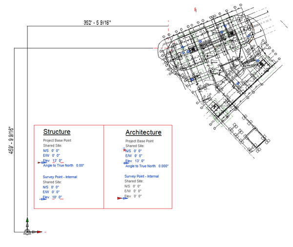 Solved: Survey Point Value do not match Arch Linked Model - Autodesk Community