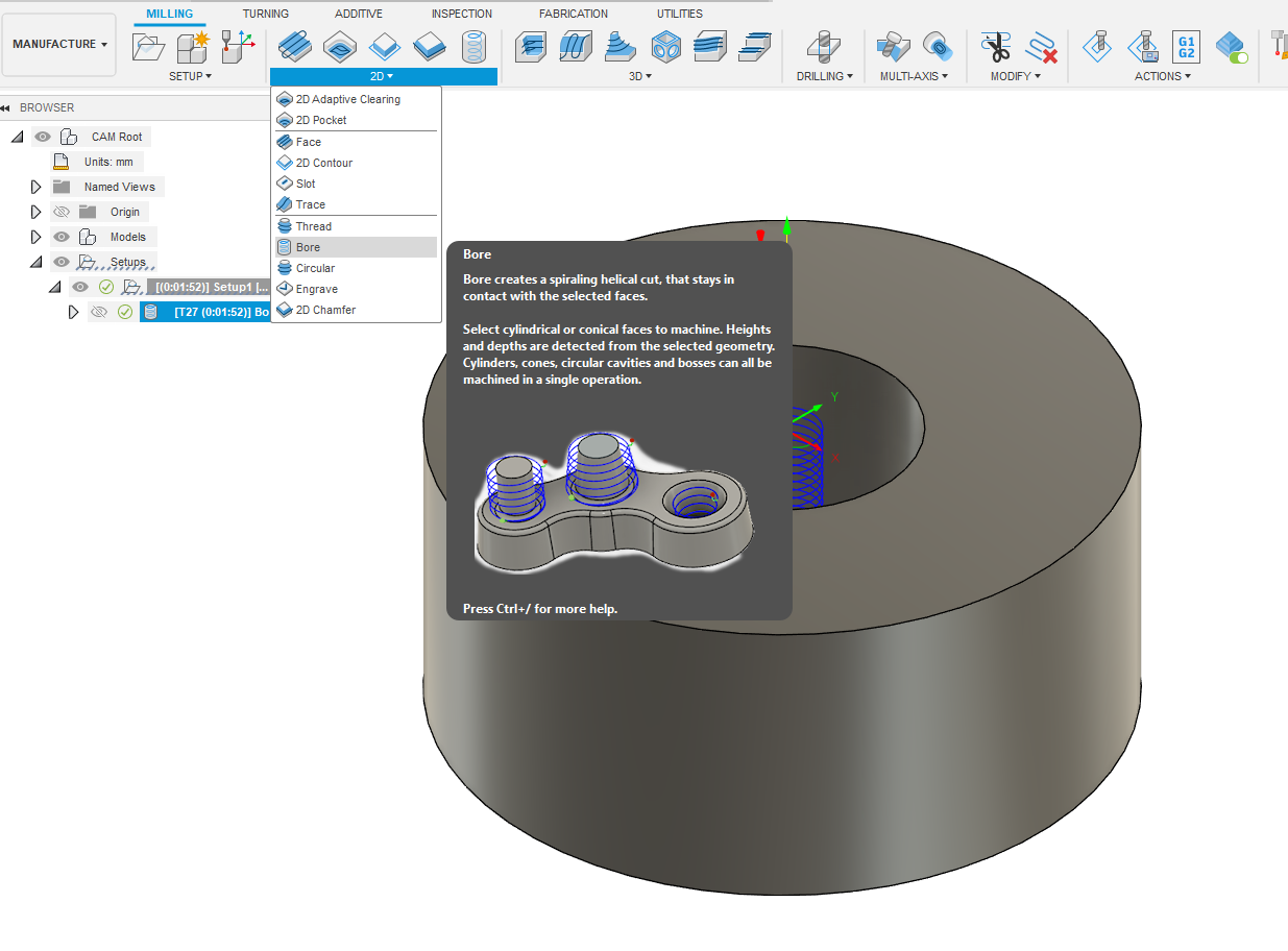 Solved: Bore Milling - Autodesk Community