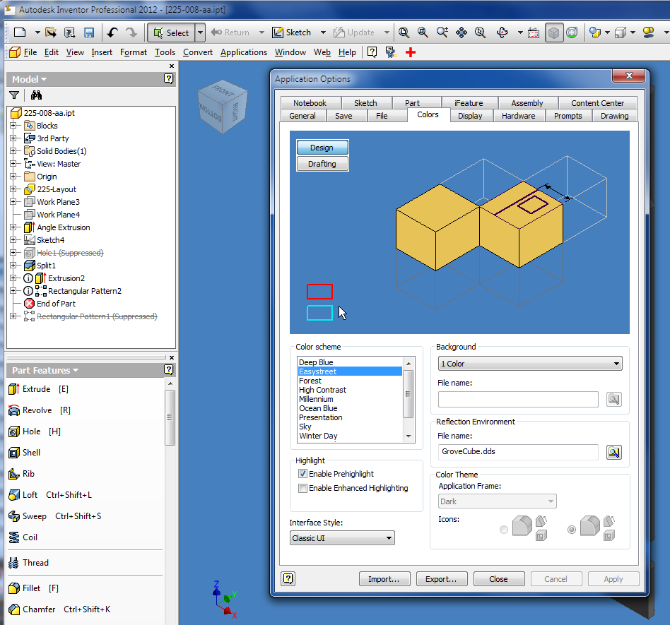 Inventor 2012 starts in Classic Menu - Autodesk Community