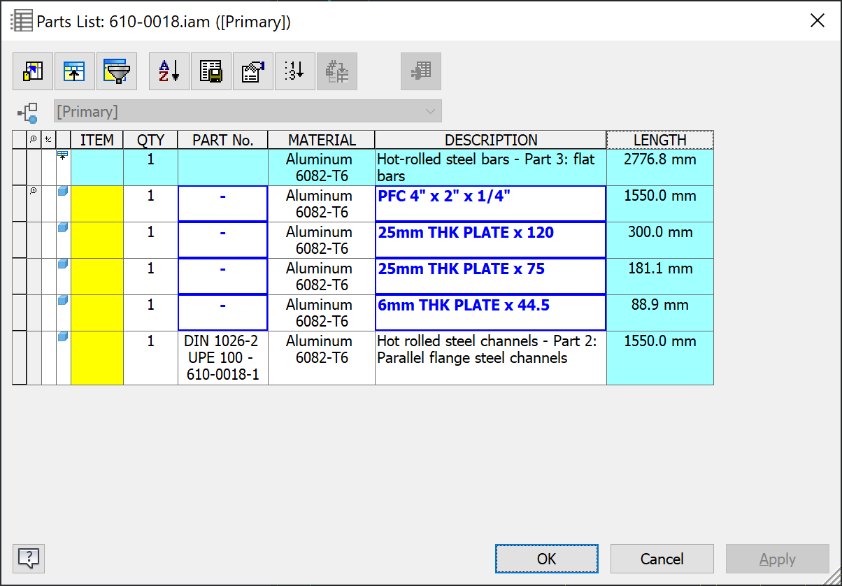 Inv 2023 .idw parts list....not totalling quantities... - Page 2 - Autodesk Community