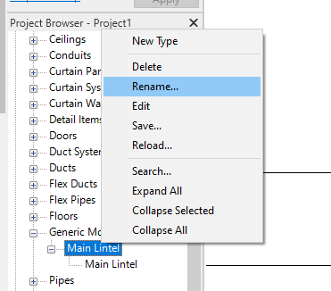 Solved: Adding custom generic element ( Lintel) into schedule ...