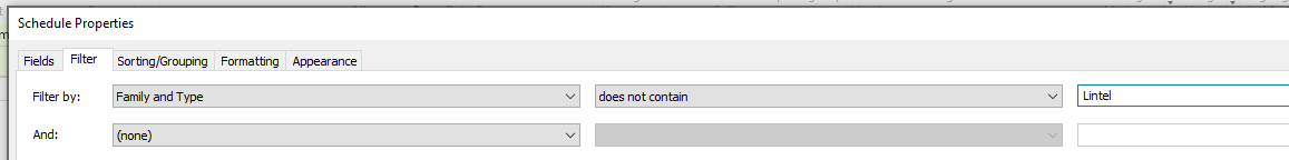 Solved: Adding custom generic element ( Lintel) into schedule ...
