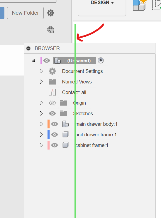 Solved: Browser is movable but stays on top, over Data Panel, when opening Fusion - Autodesk ...