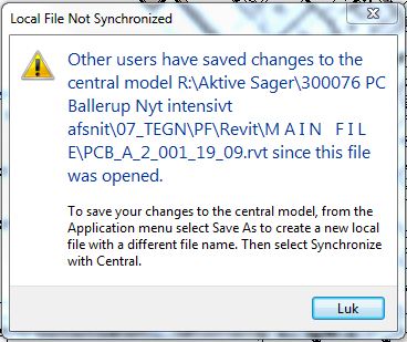 Shared file Access/Syncronising Issues - Autodesk Community