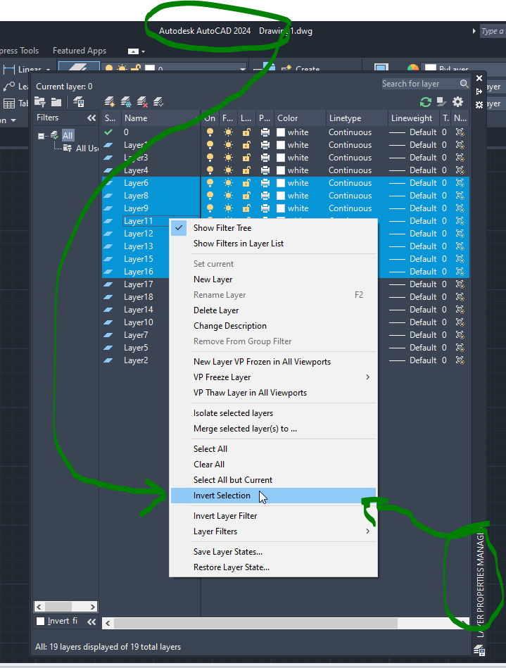 Invert Selection in 2024 - Autodesk Community