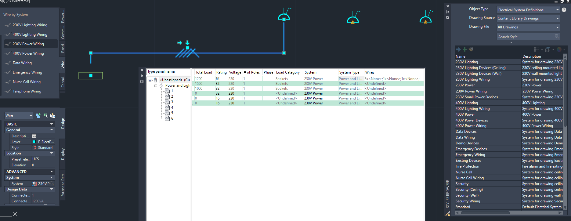 Number of wires and wire labels in MPE Electrical - Autodesk Community