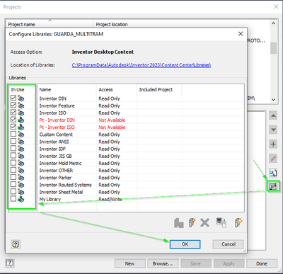 Solved: Custom content center library - Available for all projects new & old? - Autodesk Community