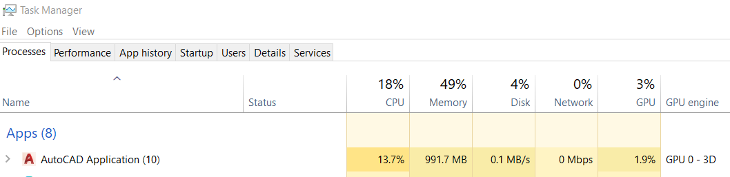 AutoCAD not using dedicated graphics card - Autodesk Community