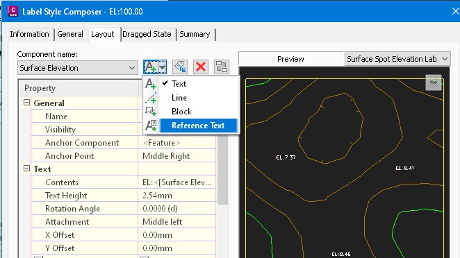 Solved: labelling two surfaces - Autodesk Community