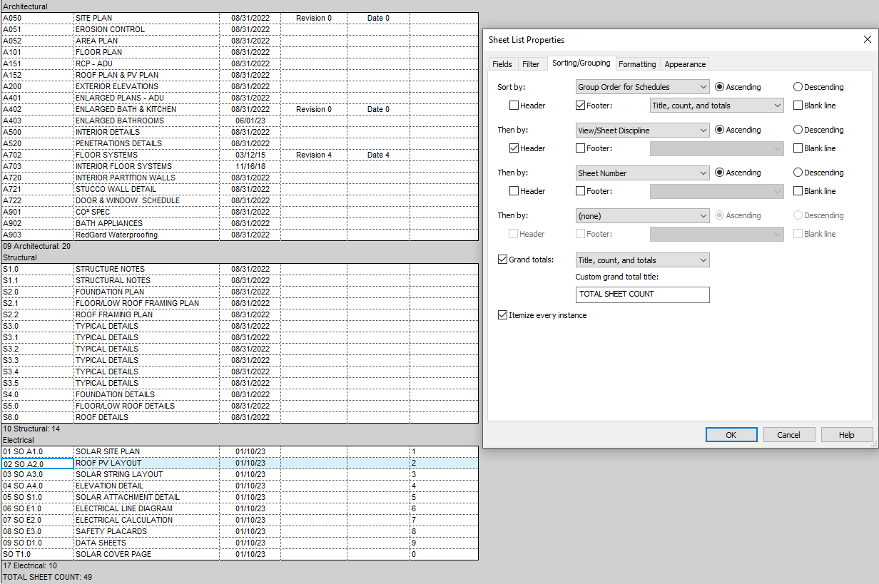 Reordering sheet index - Autodesk Community