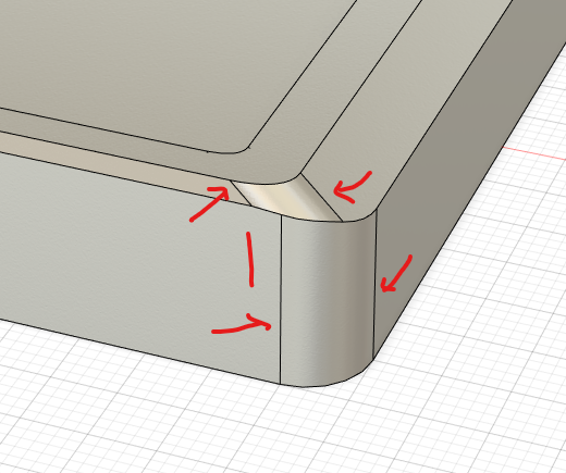 Solved: How to Maintain/Preserve Corner fillet with 2 edges with ...