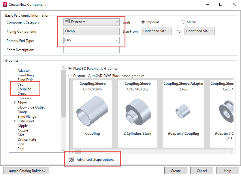 Specify Part to use for Fixed Length Pipe Connections - Autodesk Community