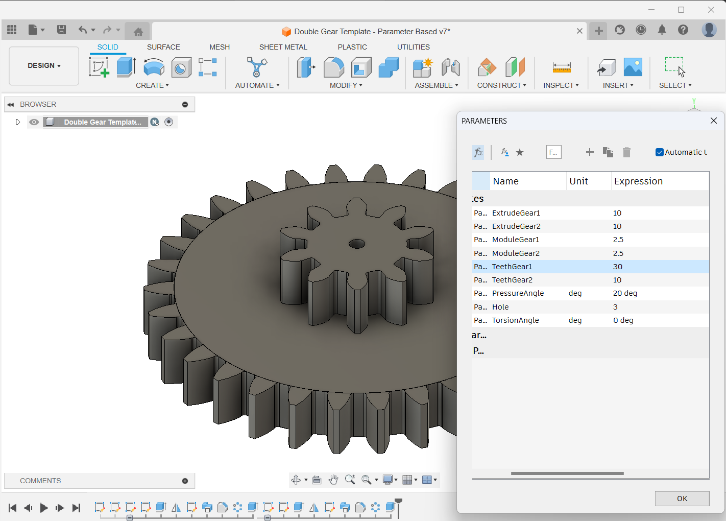 Solved: Is there any way to create an update order for parameter based designs? - Autodesk Community