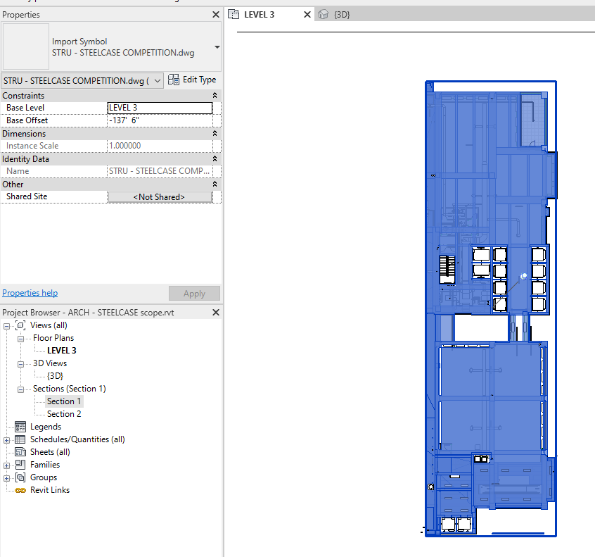 Missing items in floor plan but shows in 3D view - Autodesk Community