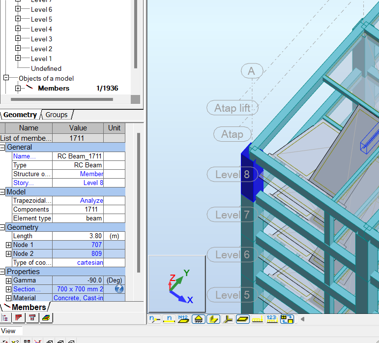 Solved: Integrated Revit 2023 to robot 2023 error, all members beams and columns are defined as ...