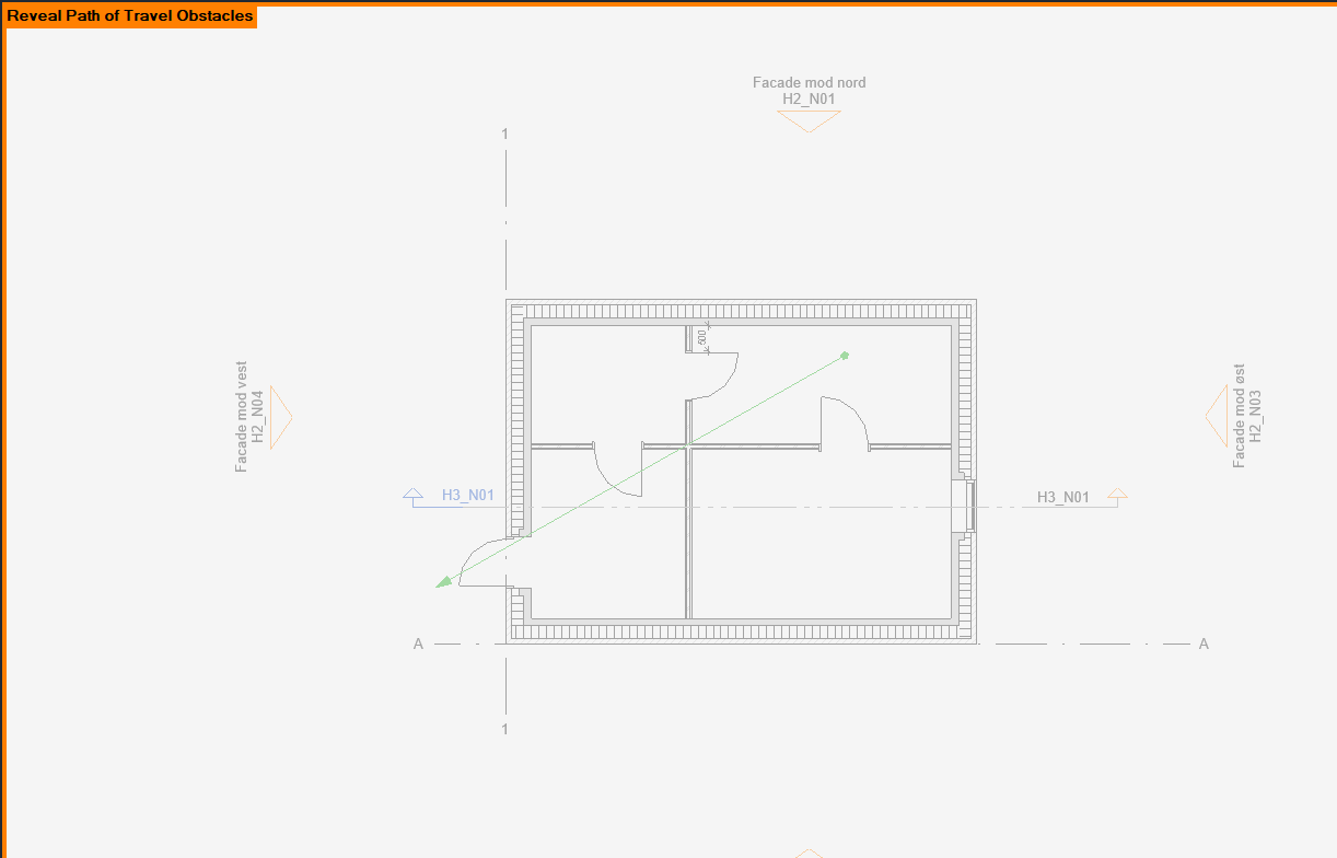 Solved: Path of travel going through walls - Autodesk Community