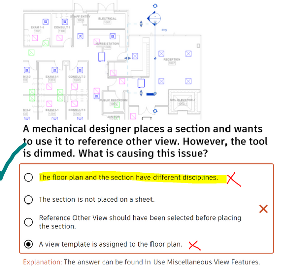 Please help me with those questions for the Certified Professional exam ...