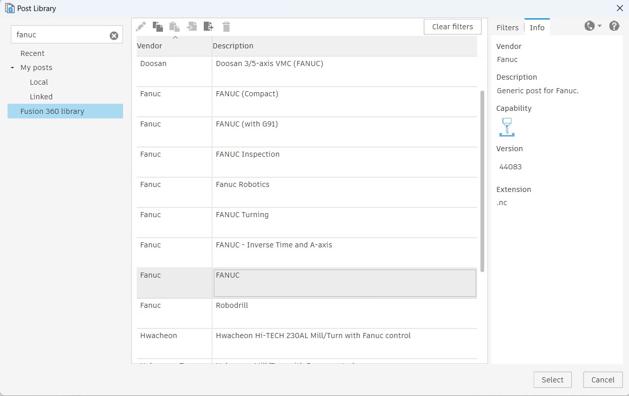 Solved: Fanuc B Axis(Table) Post Processor - Autodesk Community