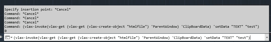 Solved: AutoCAD Command for storing data into clipboard in VM - Autodesk Community