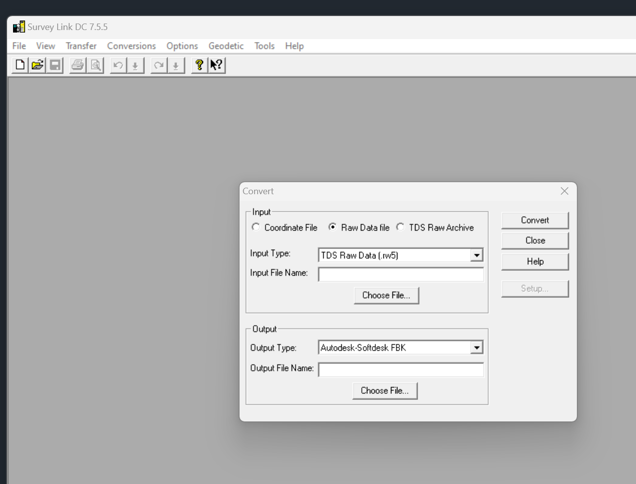 Converter ficheiros RW5 para FBK - Autodesk Community