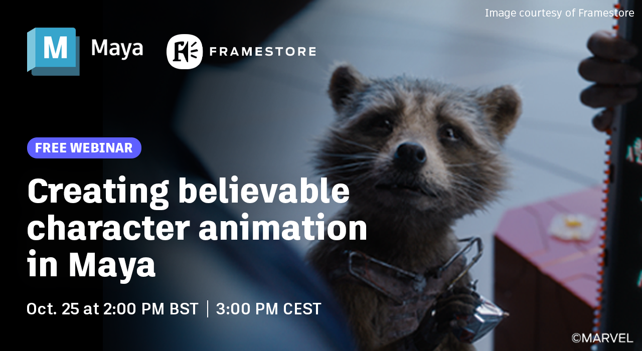 [WEBINAR RECORDING] Creating believable character animation in Maya in ...