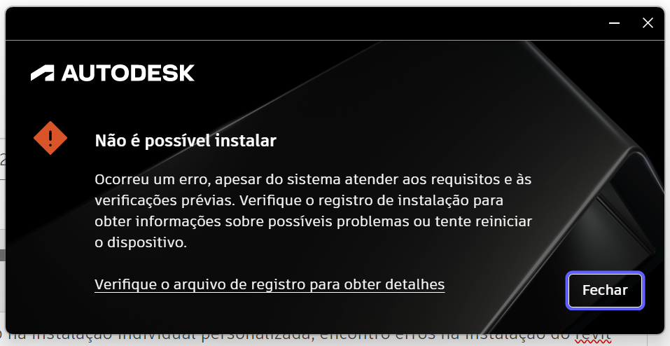Não estou conseguindo instalar o Revit 2023 - Autodesk Community