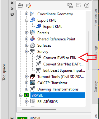 Converter ficheiros RW5 para FBK - Autodesk Community