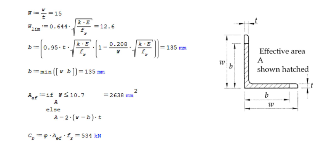 Class 4 Area calculation for angles SANS 10162:2011 - Autodesk Community