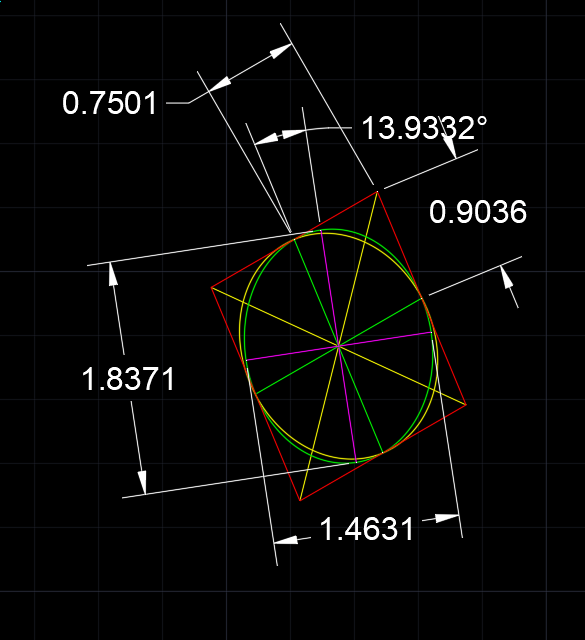 How to make a circle on an isometric drawing that is not on one of the ...