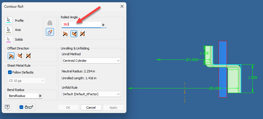 Solved: complete contour roll... - Autodesk Community