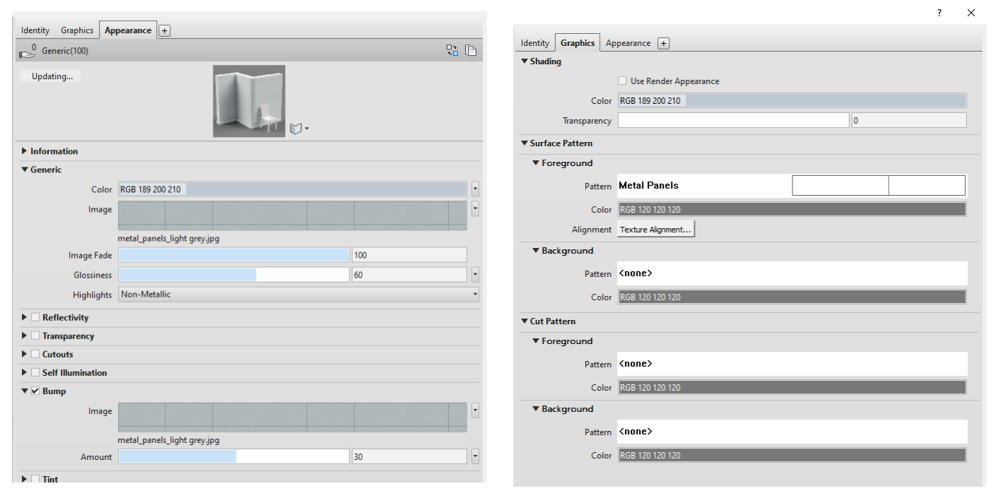 Graphics Use Render Appearance - Autodesk Community
