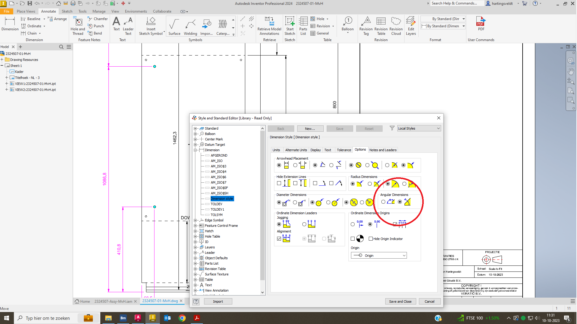 Solved: Angle in drawing - Autodesk Community