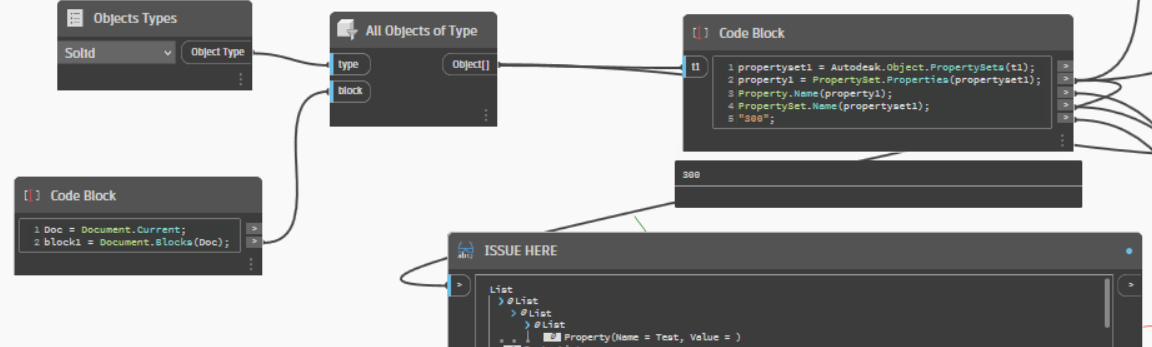 Solved: Dynamo: Node to get value of custom property from property set - Autodesk Community
