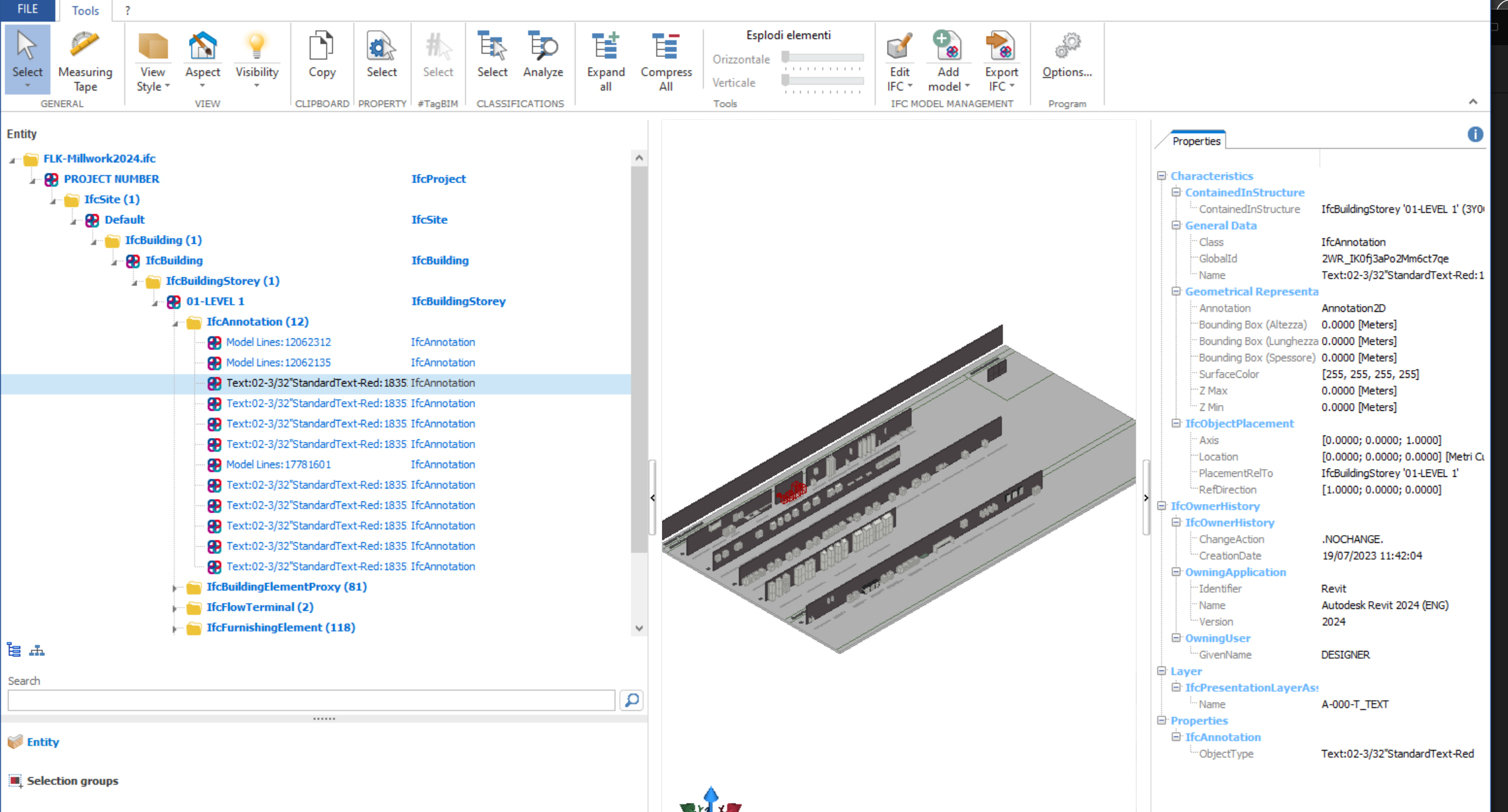 IFC export annotations - Autodesk Community