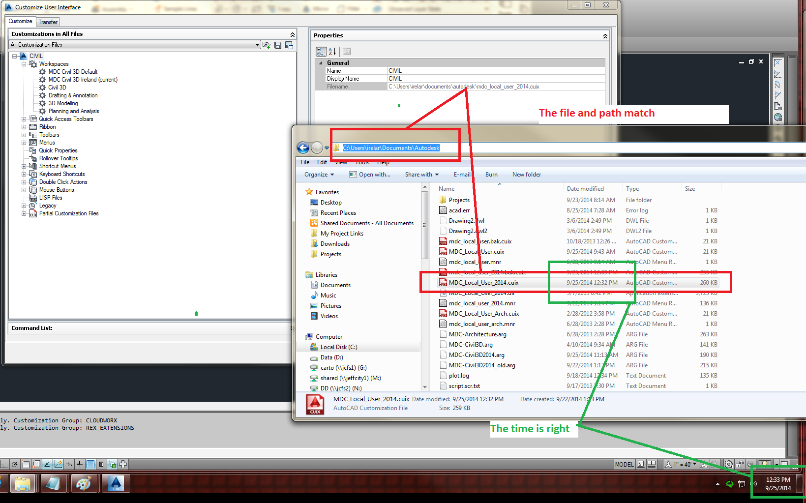 Solved: Issues with 2014: Command Line Dock, Toolbar Reappearing & Layout Tab Display - Autodesk ...