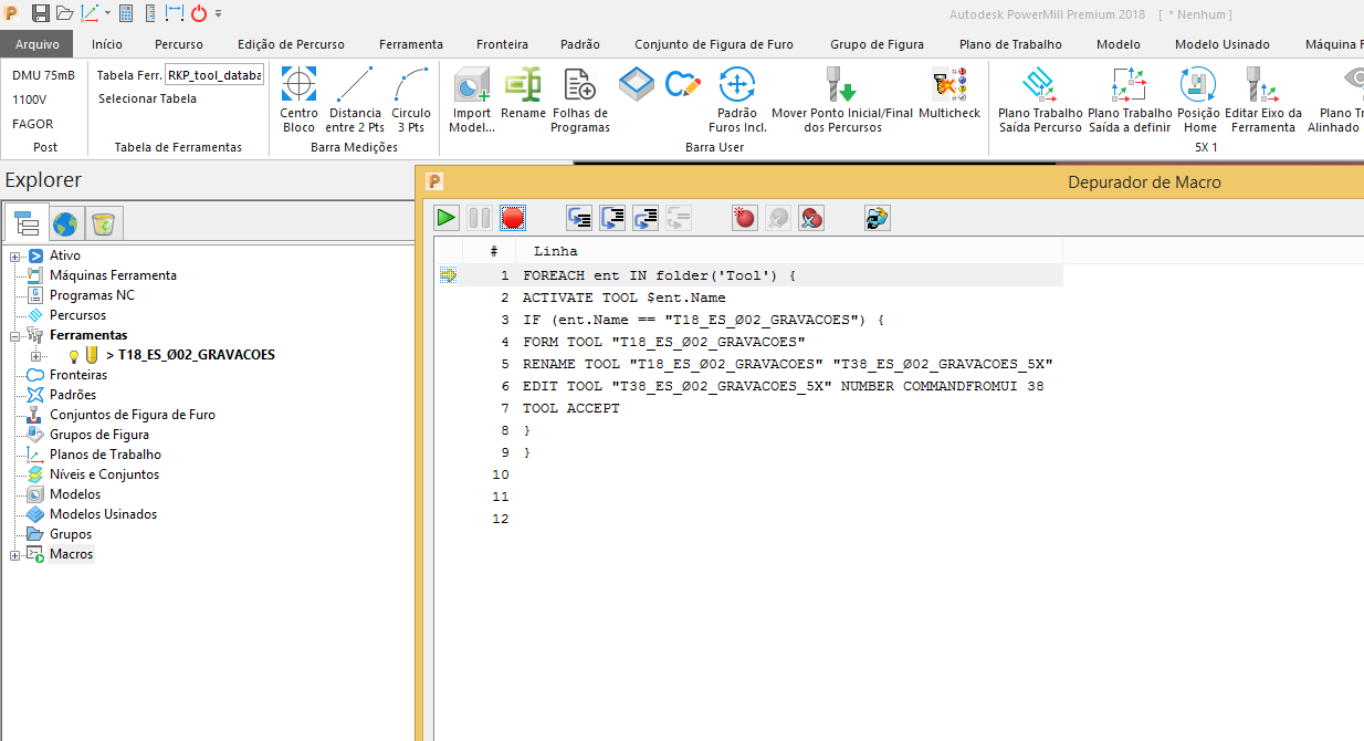 Solved: Macro for Tool renaming not working. - Autodesk Community