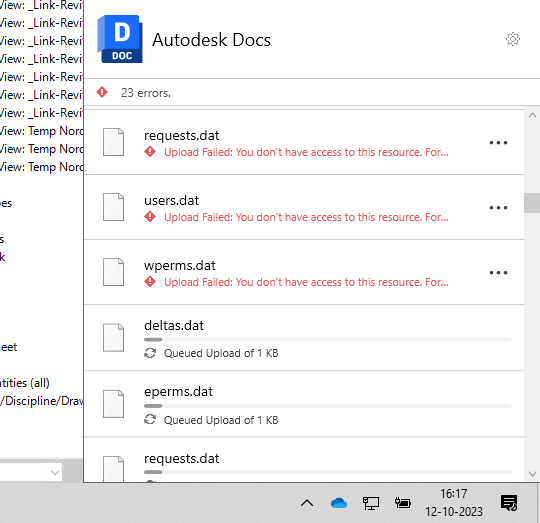 Desktop connector version 16 issues - Autodesk Community