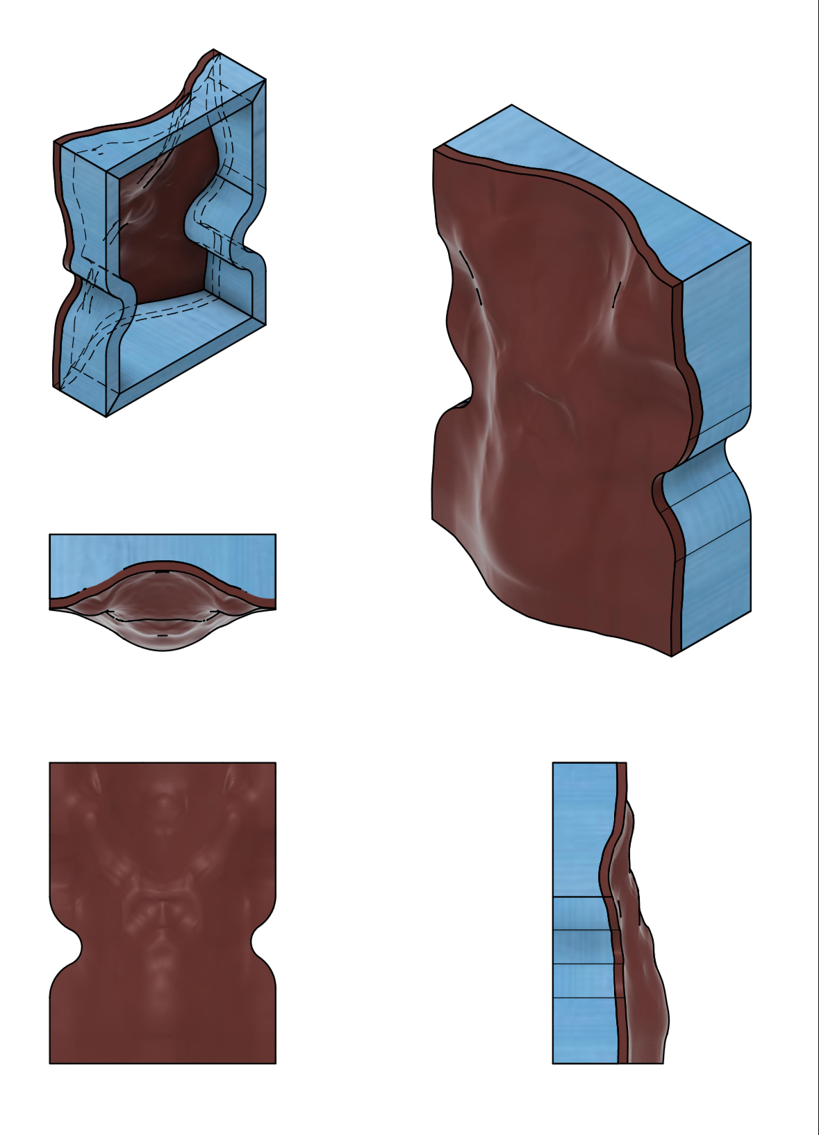 Solved: my technical drawing apparence is blue or inverted idk why ...